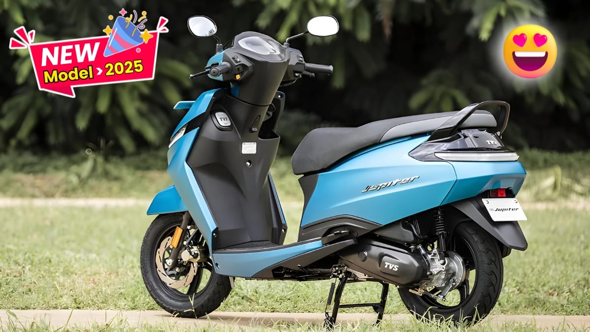 TVS Jupiter New Model 2025: मिडिल क्लास फैमिली के सस्ते बजट में पेश है ...